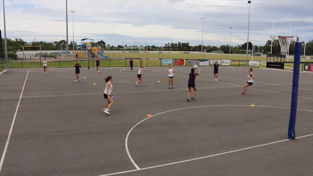 TEAM DRILL: 3 CHANNELS 3 THIRDS - thenetballcoach.com