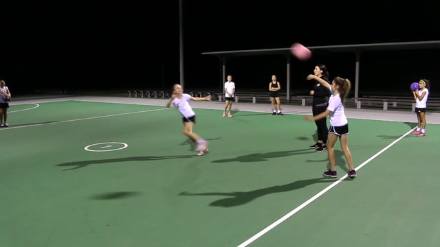 BASIC LEAD AND DROP BACK - thenetballcoach.com